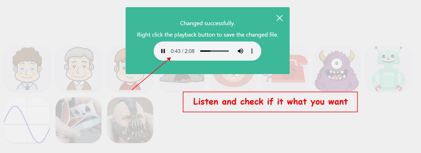 How to change voice recording sounds like an old man? - Voice-Changer ...